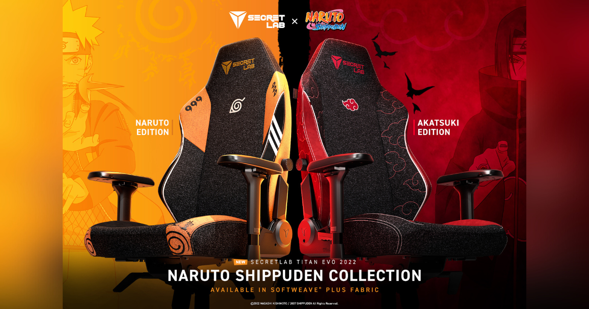 Naruto X Secretlab : Une ode aux fans du plus grand ninja | Wiamedia