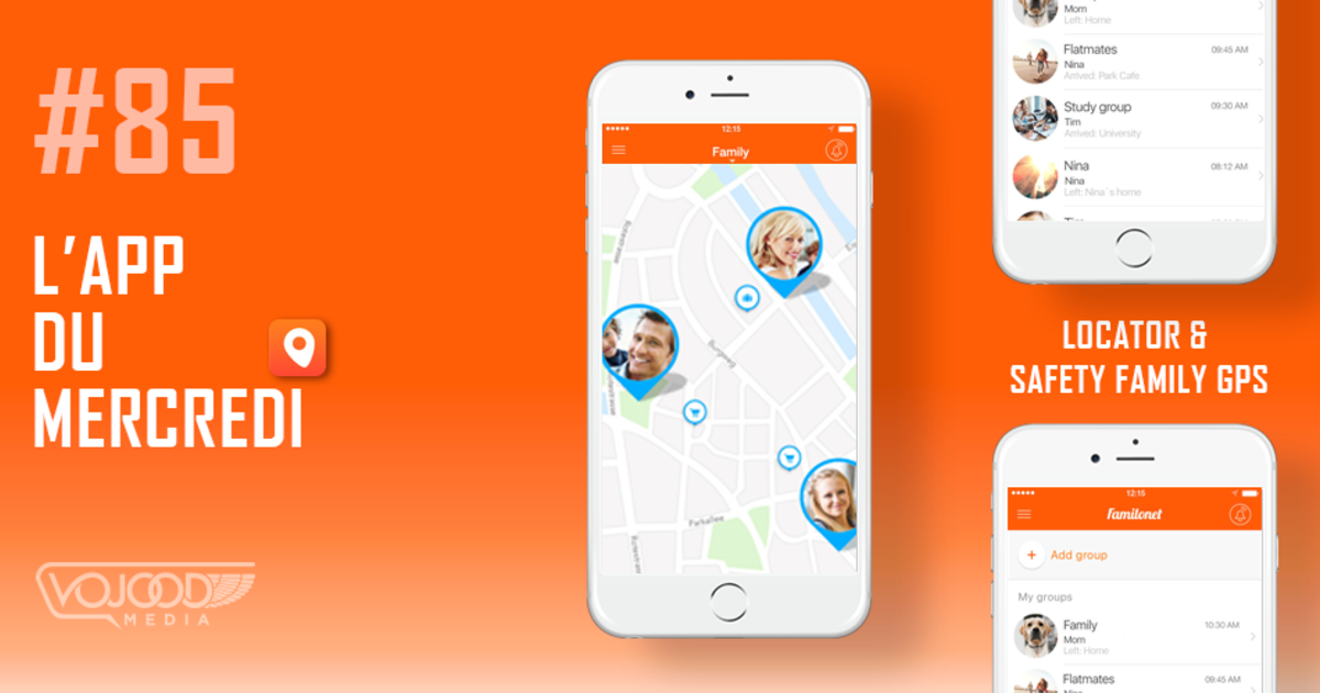 #85 L'App du Mercredi • Locator & Safety Family GPS | Wiamedia